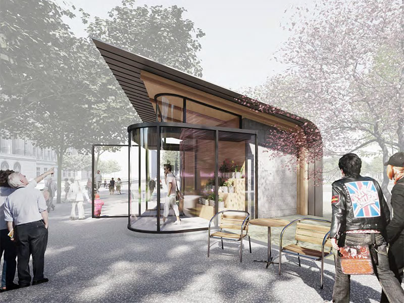 Public Space Design Concept Civic Center SF